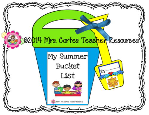 My Summer Bucket List | Teaching Resources