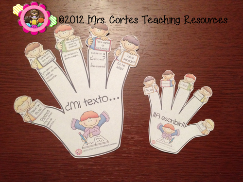 Writing Helper SPANISH | Teaching Resources