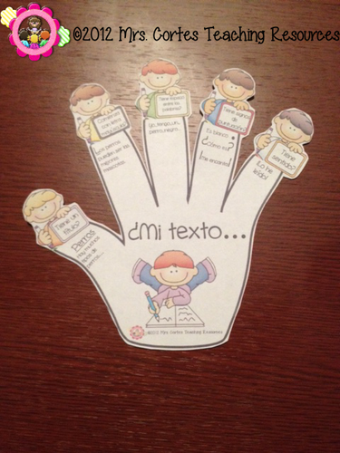 Writing Helper SPANISH | Teaching Resources