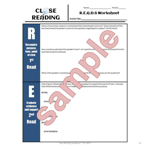 Christmas Activities Non-Fiction Close Reading "Defending Scrooge ...
