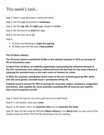 Word Processing Task | Teaching Resources