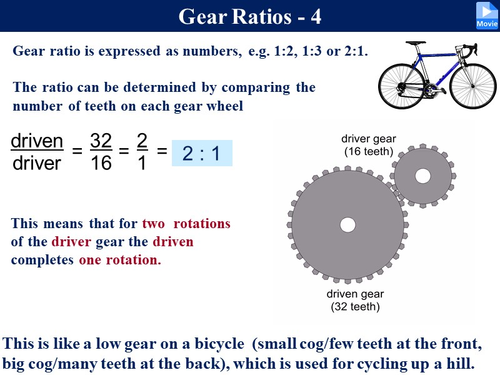 Phy_5.12 Gears & Gear Ratios | Teaching Resources