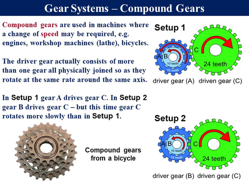 Phy_5.12 Gears & Gear Ratios | Teaching Resources