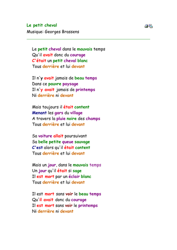 French songs to facilitate engaging learning for students | Teaching ...