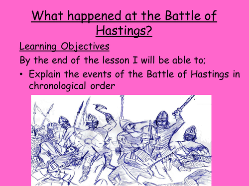 The Norman Conquest - Battle of Hastings SOW | Teaching Resources