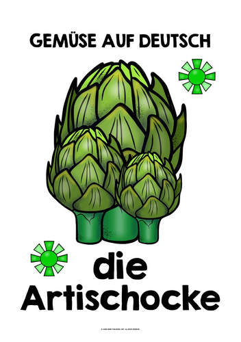GERMAN FRUITS & VEGETABLES FLASHCARDS POSTERS MINI-BUNDLE | Teaching ...