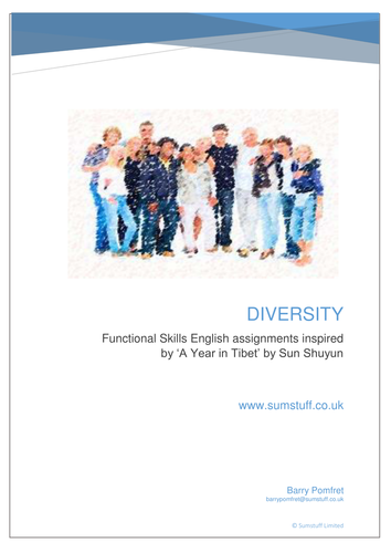 Diversity for Functional Skills English Bundle | Teaching Resources