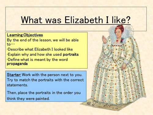 Elizabeth I Resources/SoW | Teaching Resources