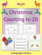 Christmas Counting to 20 - worksheets, games, task cards and activities ...