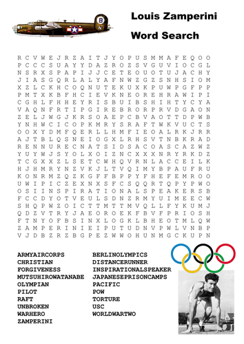 Louis Zamperini Puzzle Pack | Teaching Resources
