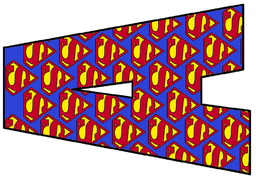 Superman Alphabet Font