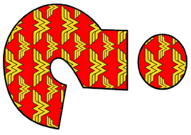 WONDER WOMAN THEMED LETTERS & NUMBERS - TEACHING RESOURCES DISPLAY ...