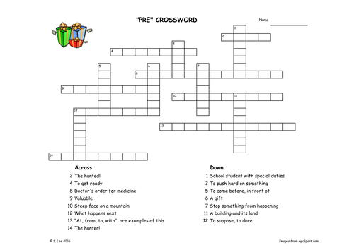 Prefix Word Work: PRE | Teaching Resources