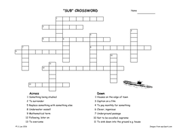 Prefix Word work: SUB | Teaching Resources