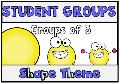 Partner Picking Student Grouping Shapes by rachieod - UK Teaching ...