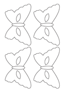 Butterfly mask template | Teaching Resources