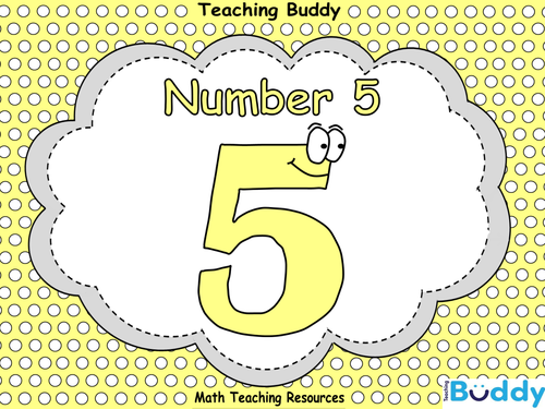 The Number 5 (PowerPoint and worksheets) | Teaching Resources
