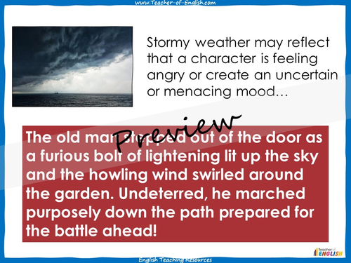 Pathetic Fallacy - KS3 | Teaching Resources