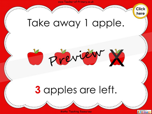 Let's Take Away - Beginning to Subtract | Teaching Resources
