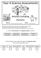 Year 4 Science Assessments and Tracking Without Levels | Teaching Resources