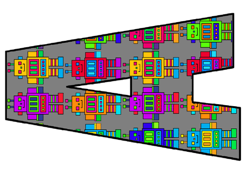 ROBOT THEME LETTERS & NUMBERS -ALPHABET LETTERING EARLY YEARS KS1-2 by ...