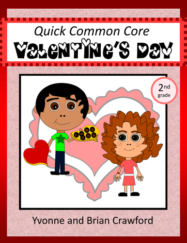 Valentine's Day No Prep Common Core Math (second grade) | Teaching ...