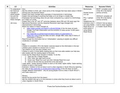 Urbanisation KS1 Lesson Plan, Information Text and Worksheet | Teaching ...