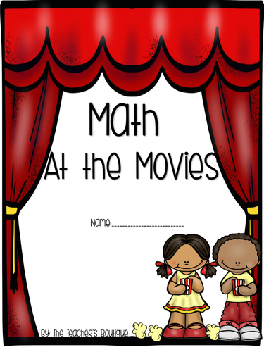 Math at the Movies: A Math Project | Teaching Resources