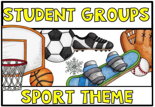 Partner Picking Student Pairs Sport Theme | Teaching Resources