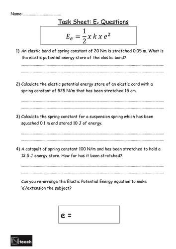 GCSE AQA Physics - P1.4-6 - Gravitational potential, kinetic energy ...