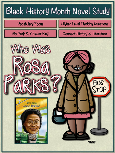 Who was Rosa Parks? (Black History Month Novel Study) | Teaching Resources