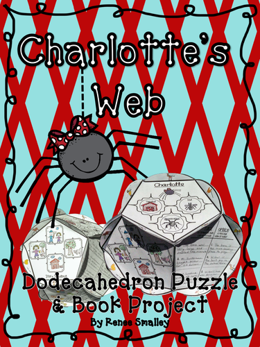 Charlotte's Web {Dodecahedron Puzzle & Art Project} | Teaching Resources
