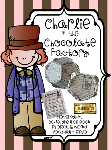 Charlie and the Chocolate Factory {Dodecahedron Puzzle, Novel Study ...