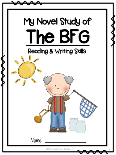 The BFG {Novel Study, Art Project, & Common Core} | Teaching Resources