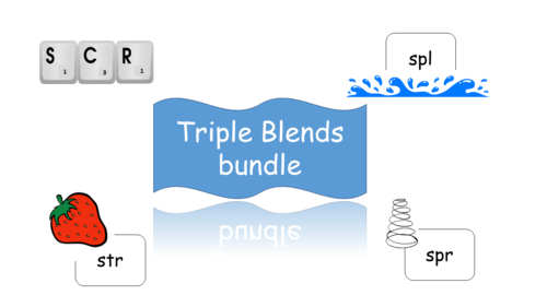 Triple Blends Bundle | Teaching Resources