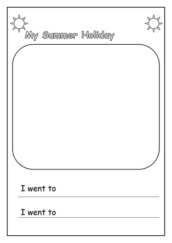 Summer Holiday Writing Pack | Teaching Resources