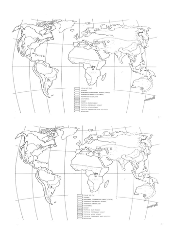NEW AQA GCSE GEOGRAPHY - The Living World Lesson 2: Ecosystem Change ...