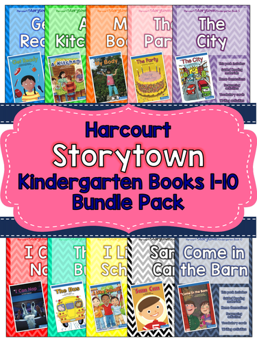 Guided Reading Packs: Storytown Kindergarten Books 1-10 | Teaching ...