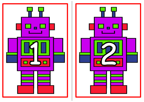 ROBOTS TEACHING RESOURCES - ROLE PLAY DISPLAY KS 1-2 EARLY YEARS TOYS ...