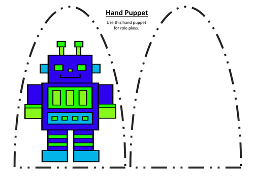 ROBOTS TEACHING RESOURCES - ROLE PLAY DISPLAY KS 1-2 EARLY YEARS TOYS ...