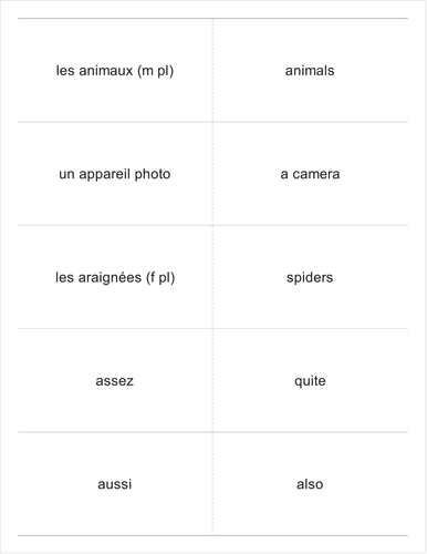 Studio French Vocabulary Board Games | Teaching Resources