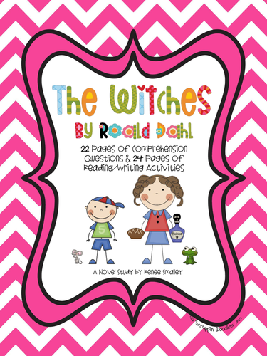 The Witches by Roald Dahl {22 Pages of Questions & 24 Pages of ...