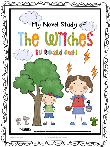 The Witches by Roald Dahl {22 Pages of Questions & 24 Pages of ...
