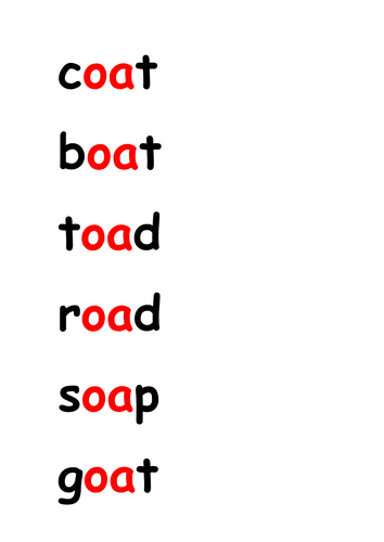 Digraph word and picture matching | Teaching Resources