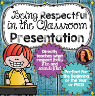 Being Respectful in the Classroom PowerPoint | Teaching Resources