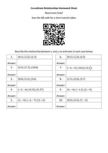 All Homework Sheets | Teaching Resources