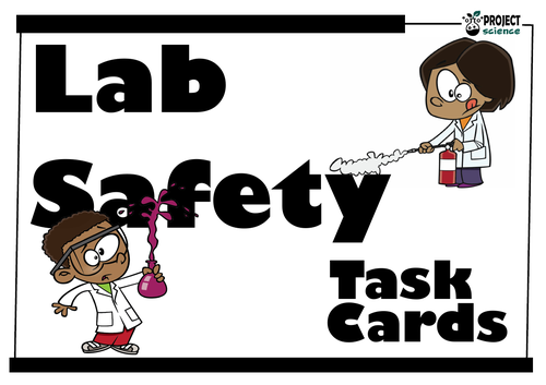 Laboratory Safety Task Cards | Teaching Resources