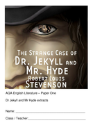 Dr Jekyll and Mr Hyde extracts for AQA GCSE ENGLISH LITERATURE PAPER ...
