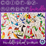 KS3 Science Colour-by-Number Growing Bundle | Teaching Resources