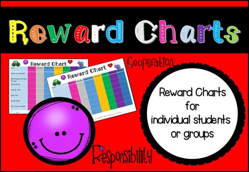 SEN/Individual Reward Charts for Home and School for Early Years / KS1 ...